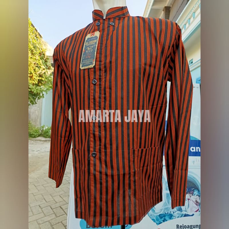 Jual ATASAN PRIA TRADISIONAL SURJAN LURIK ADAT JAWA BAJU JADUL | Shopee Indonesia