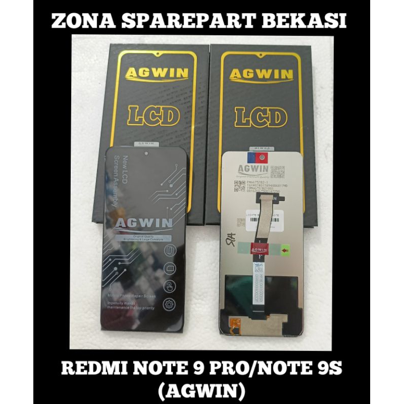 Jual LCD + TS REDMI NOTE 9 PRO (AGWIN)/(POZI)(SHINESTAR) | Shopee Indonesia