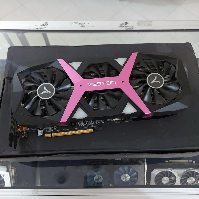 Jual RX 6600 XT 8GB VGA Yeston Triple Fan Ex Resmi Normal Segel Perform ...