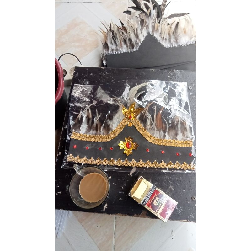 Jual mahkota dayak adat papua//cocok untuk acara karnaval dan tarian ...