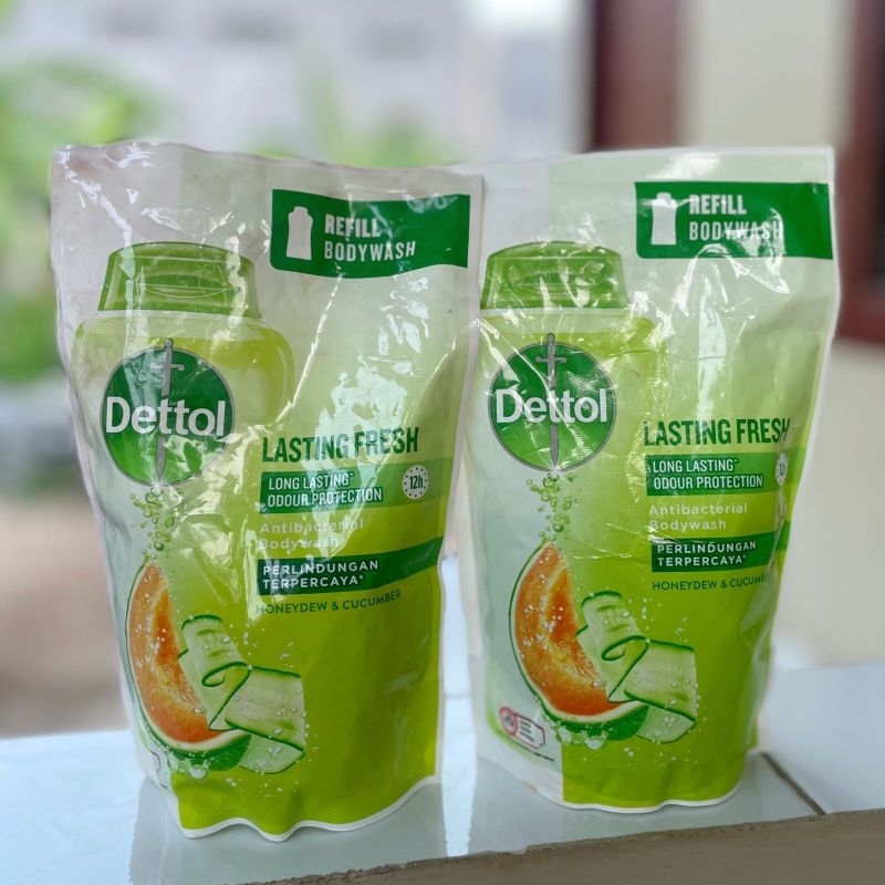 Jual Dettol Sabun Mandi Cair Reffil - Lasting Fresh 410gr 2 Pcs ...