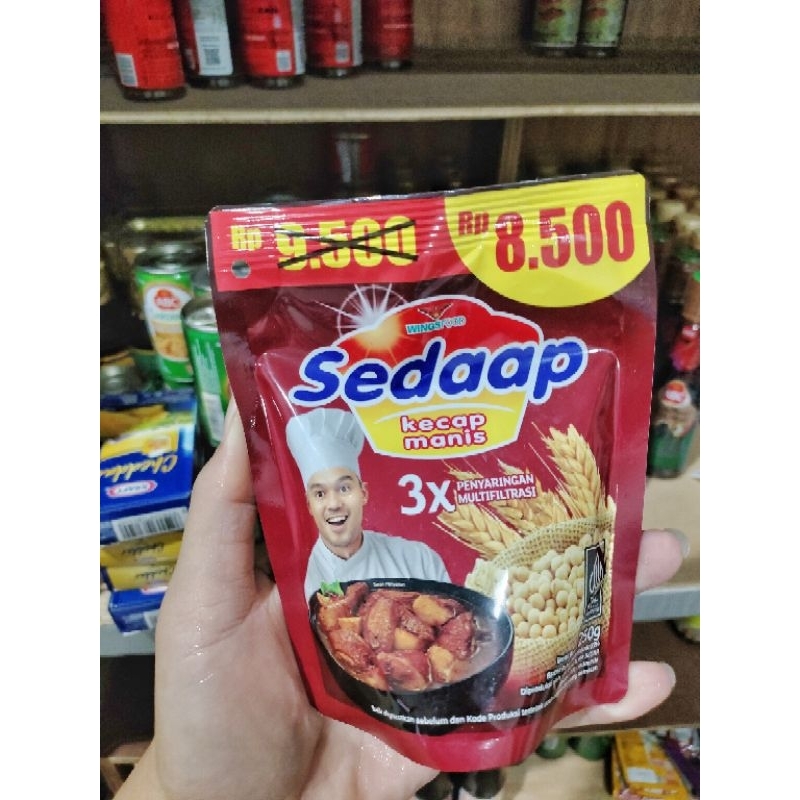 Jual Kecap manis sedaap 250gr/kecap manis sedap refill pouch | Shopee ...