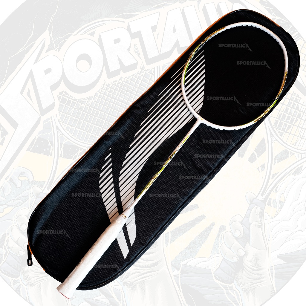 Jual Raket Badminton Li-Ning Windstorm 72 S White Gold Lime | Shopee ...