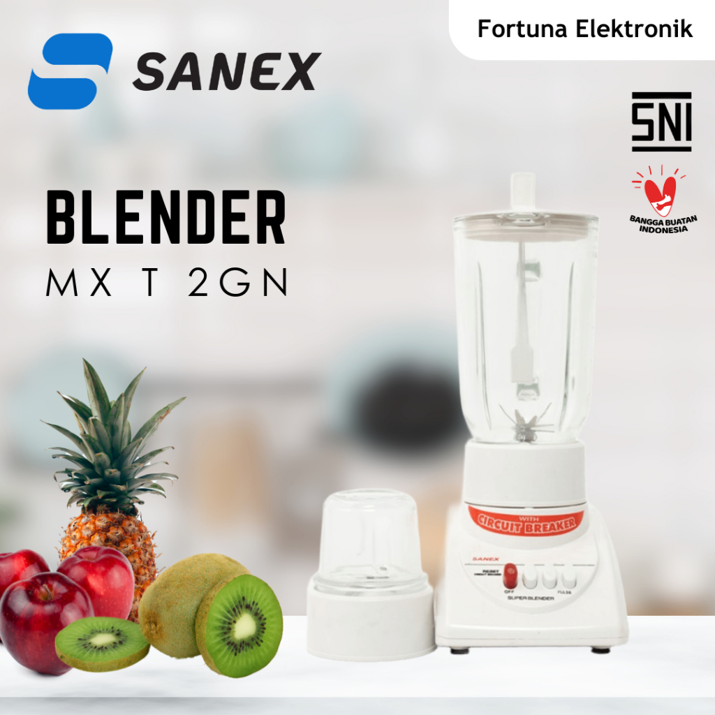 Jual Sanex Blender Kaca 2 In 1 MX - T 2 GN / MX-T2GN | Shopee Indonesia