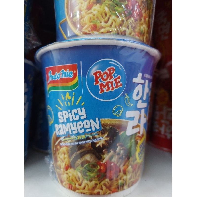 Jual INDOMIE CUP SPICY RAMYEON 75G | Shopee Indonesia