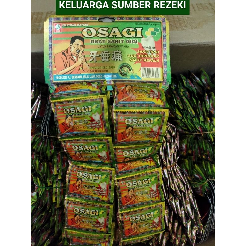 Jual PAKET 10 HANGER OSAGI OBAT SAKIT GIGI ORIGINAL 100% | Shopee Indonesia