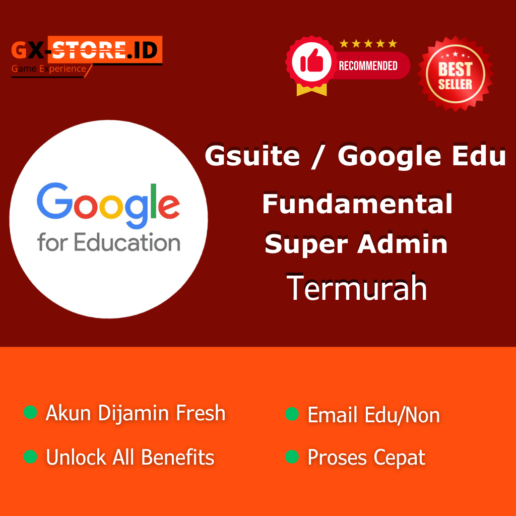 Jual Gsuite Education Super Admin ( Termurah ) | Shopee Indonesia