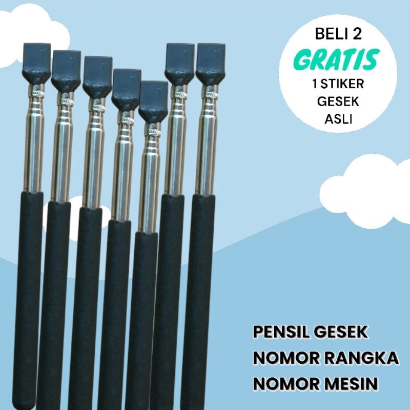 Jual Pensil stik stick alat gesek cek fisik samsat nomor rangka nomor ...