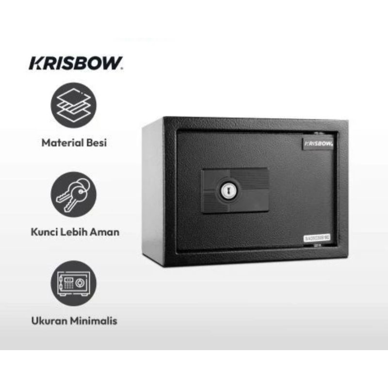Jual Ace Krisbow Brankas Besi Safety Box 23X17X17 Cm | Shopee Indonesia