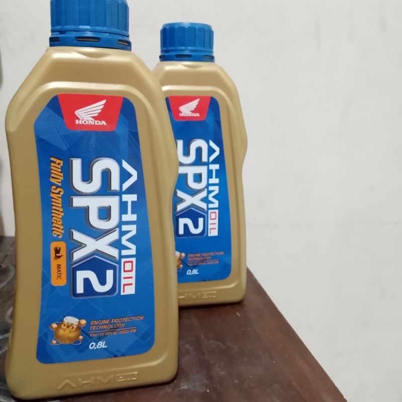 Jual OLI SPX 2 0,8L FULL SINTETIK MESIN MATIC | Shopee Indonesia