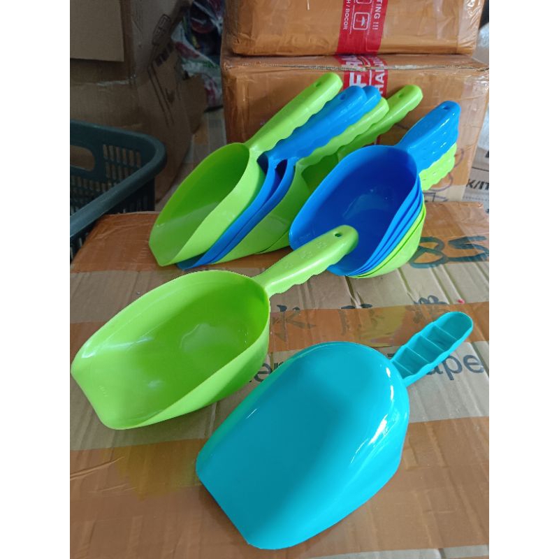 Jual skop es batu plastik / scoop es batu skop tepung / skop pasir ...