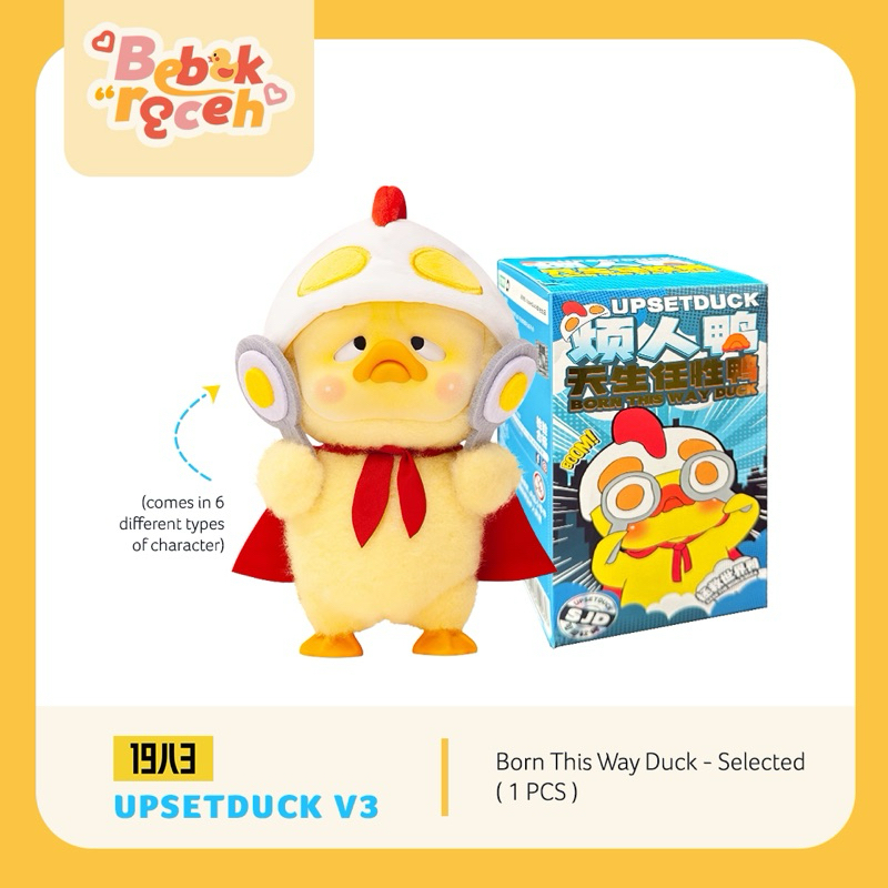 Jual [READY] [100% ORI] UPSET DUCK V3 BORN THIS WAY DUCK - SELECTED ...