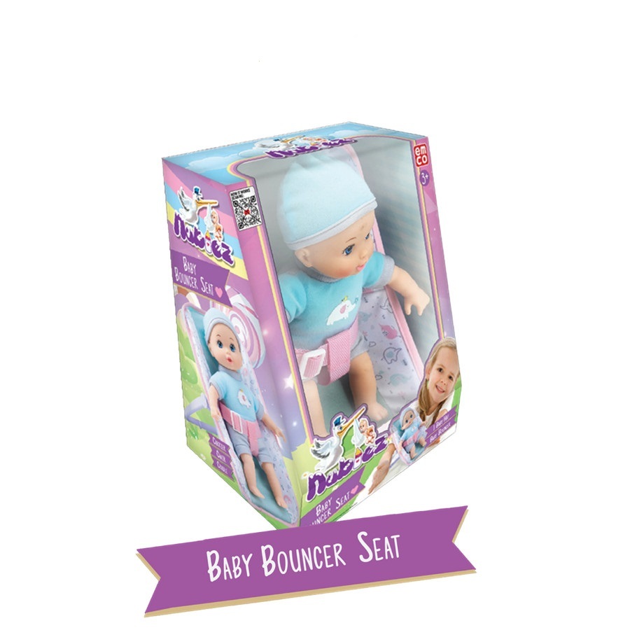 Jual Baby Nubiez Mainan Boneka Bayi Emco Bouncer Seat | Shopee Indonesia