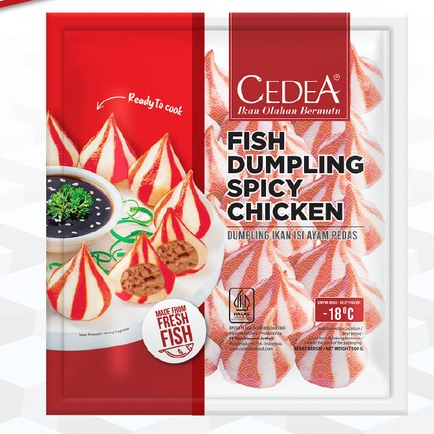Jual Cedea Fish Dumpling Spicy Chicken Isi 25pcs 500gr | Festive Frozen ...