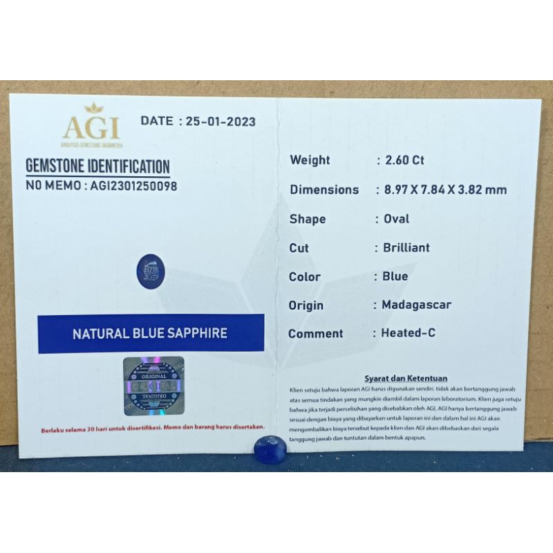 Jual CUTING BATU PERTAMA BLUE SAFIR ROYAL BLUE COLOR CORONDUM ASLI ...