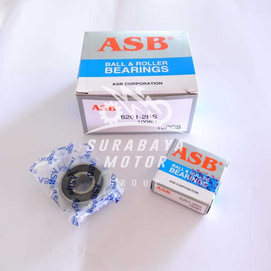 Jual Laher 6201 2RS ASB Bearing Lager Sepeda Motor Laker Roda Ban Tutup ...