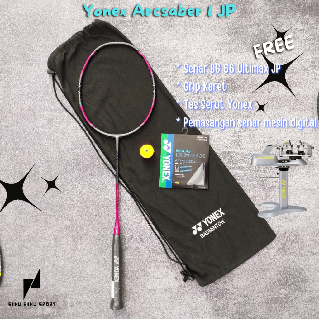Jual Raket Badminton Yonex Arcsaber 1 JP | Shopee Indonesia