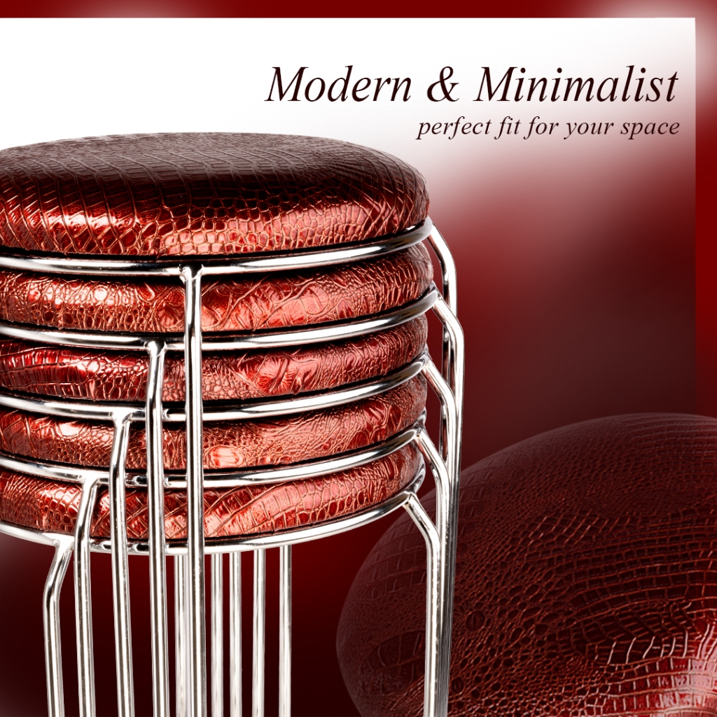 Jual KURSI OREO BULAT BESI Kursi Bar Oreo Kursi Cafe Bulat / Kursi ...