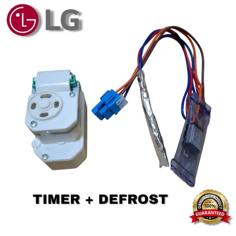 Jual BIMETAL DAN TIMER DEFROST KULKAS LG 2 PINTU / TIMER DEFROST LG ...