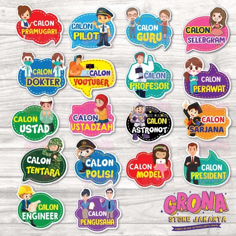 Jual ACC Photobooth Wisuda Anak TK / Aksesoris Foto Graduation / Photo ...