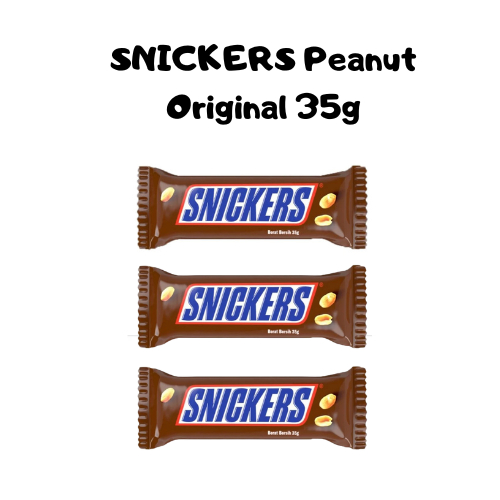 Jual Snickers Chocolate Original Peanut 35gr | Shopee Indonesia