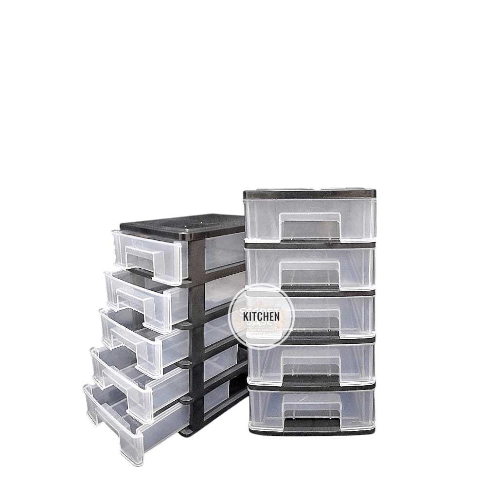 Jual RAK Laci 5 Susun/ Mini Container 4 Susun/ lemari Laci Plastik 3 ...