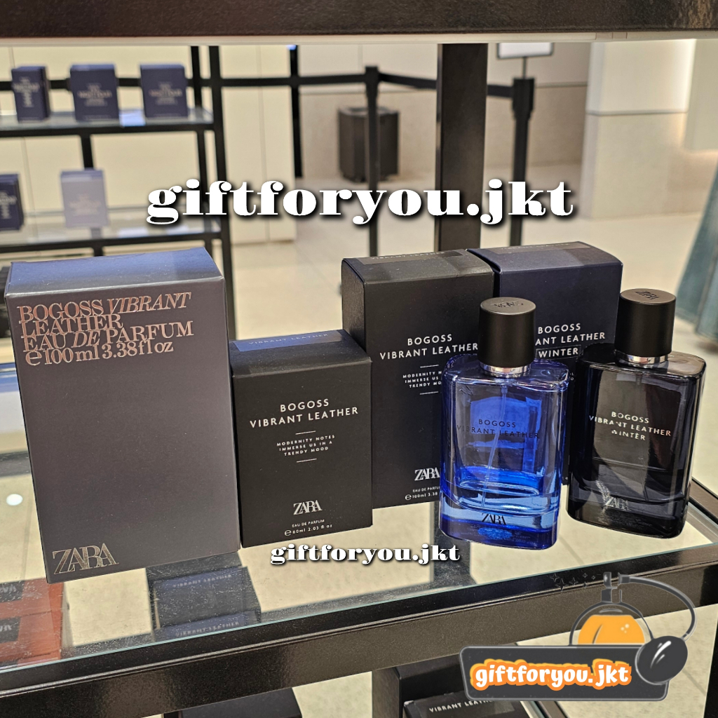 Jual Parfum Zara Vibrant Leather Bogoss 60 100 Original Perfume Wave Fire Wild Paket EDP Winter ...