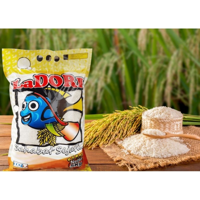 Jual BERAS LADORI 5KG | Shopee Indonesia