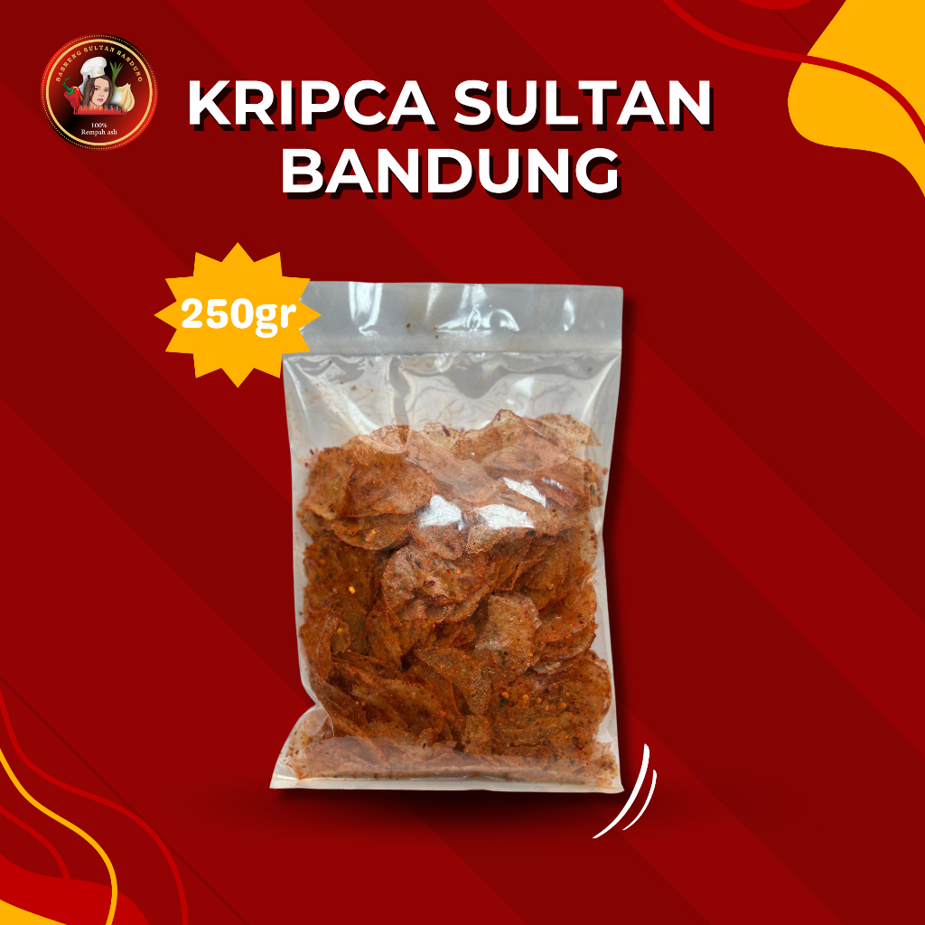 Jual KRIPCA SULTAN BANDUNG [KERIPIK KACA] - 250GR | Shopee Indonesia