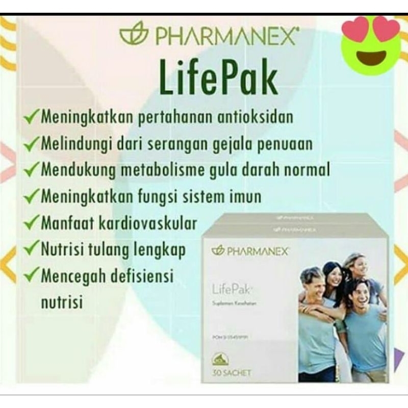 Jual EXP 06/2025 1 BOX 30 SACHET Life pak Lifepack | Shopee Indonesia