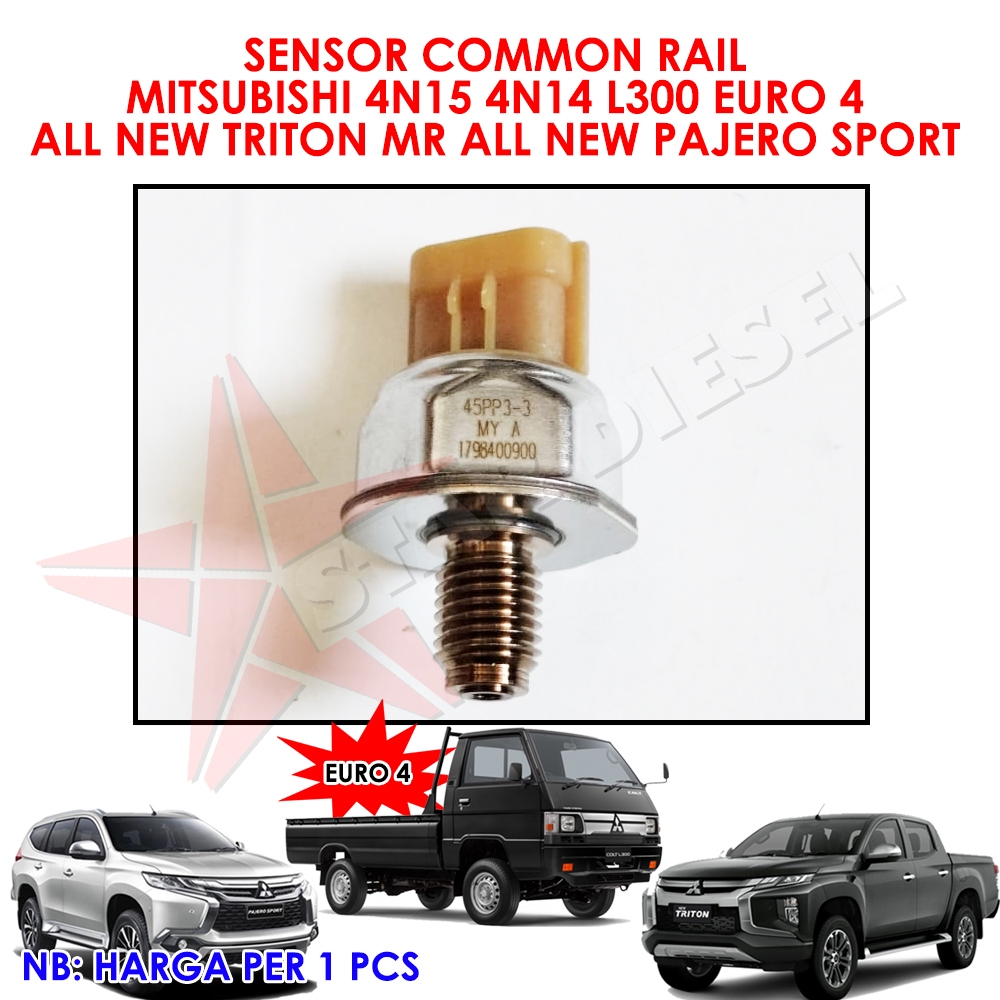 Jual SENSOR COMMON RAIL MITSUBISHI 4N15 4N14 ALL NEW TRITON MR L300 ...