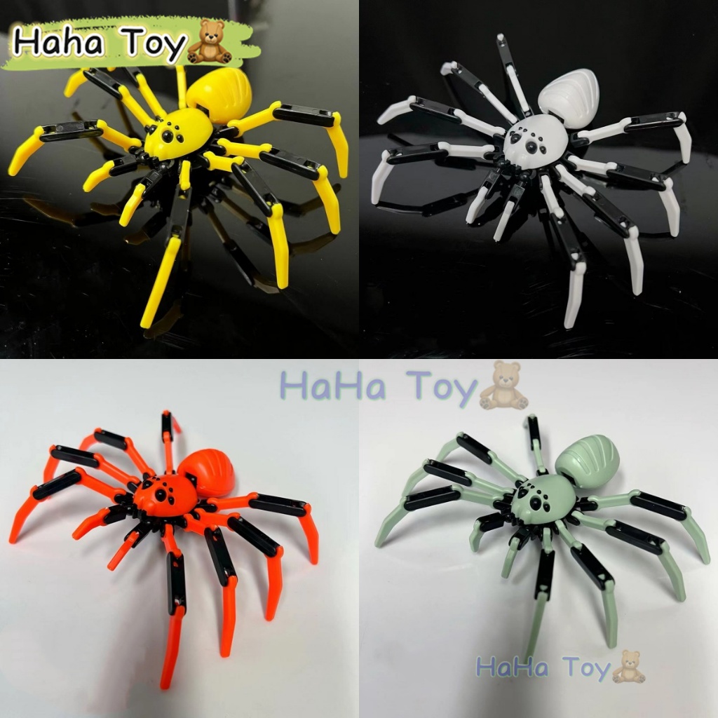 Jual HAHATOY Articulated Action Laba-laba Mainan Spider 3D Printed ...
