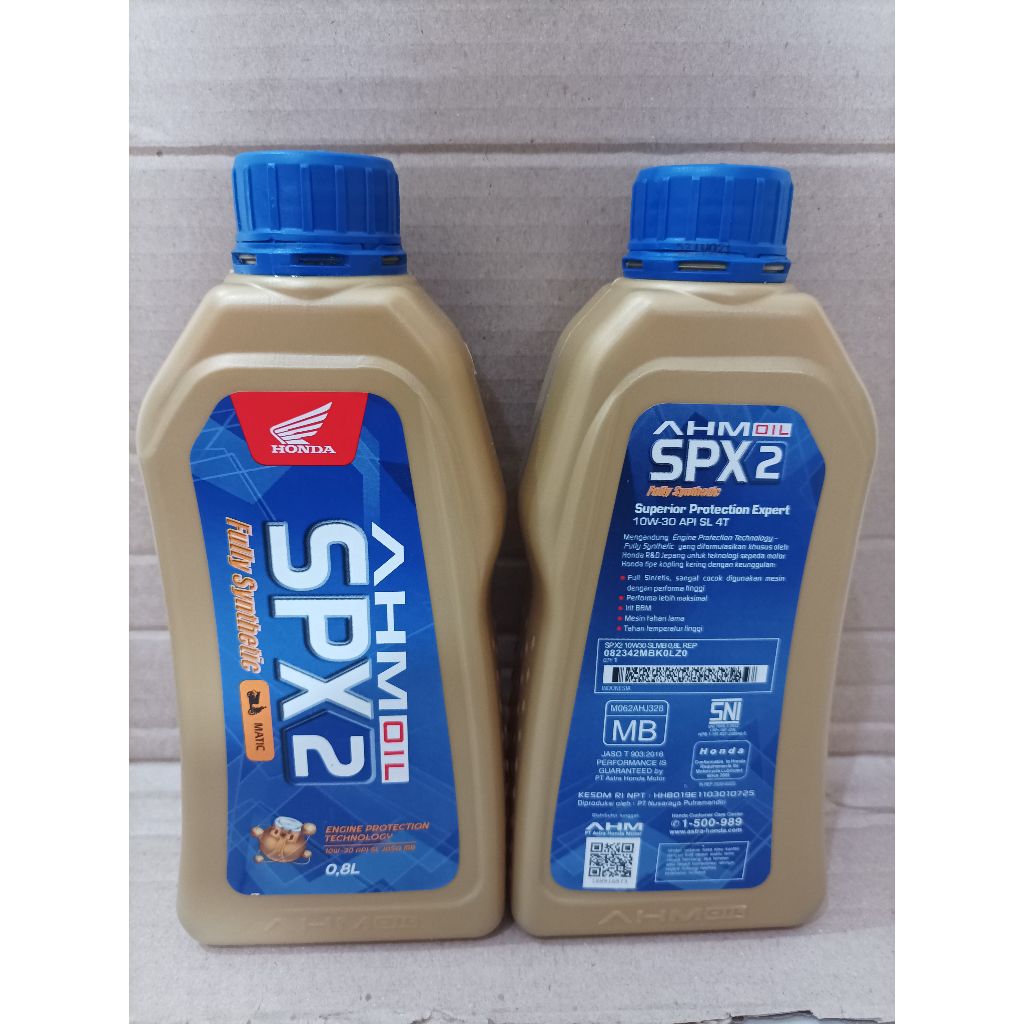 Jual OLI MESIN AHM SPX 2 800ML | Shopee Indonesia