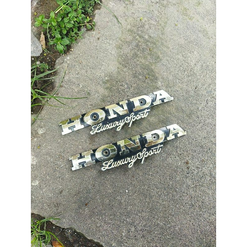 Jual Emblem tangki honda gl pro original R L | Shopee Indonesia