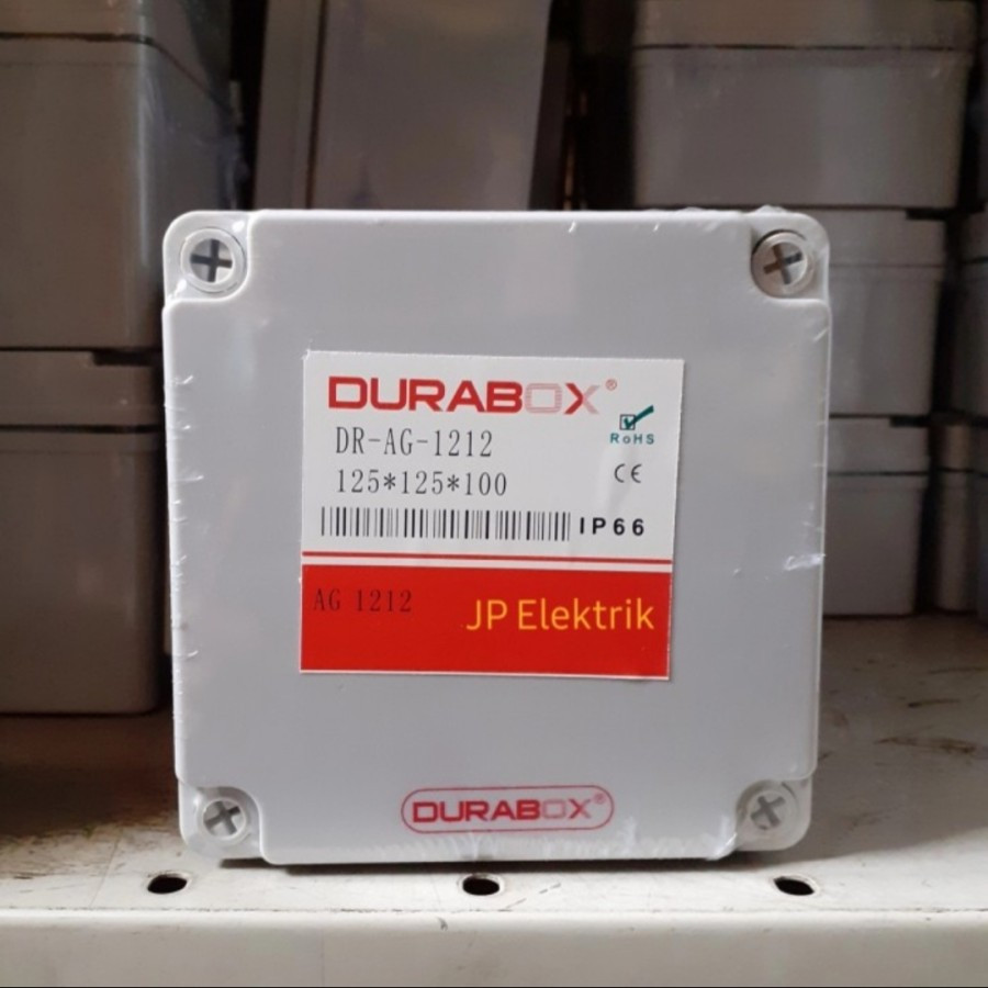 Jual Durabox Junction Box/Box Panel Plastik ABS 125x125x100mm IP66 ...