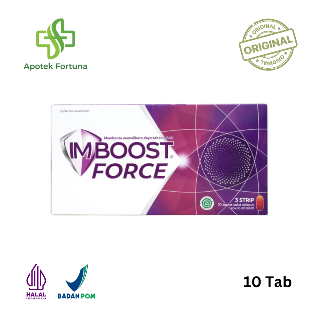 Jual IMBOOST FORCE SUPLEMEN DAYA TAHAN TUBUH 3 STRIP@10 TABLET | Shopee ...