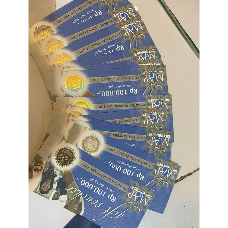 Jual voucher MAP pecahan 100k | Shopee Indonesia