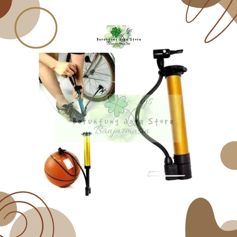 Jual BJS - POMPA BAN MINI PORTABLE / POMPA SEPEDA / POMPA HIDROLIS ...