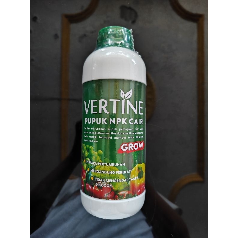 Jual Pupuk NPK Cair Vertine Grow 1 Liter | Shopee Indonesia