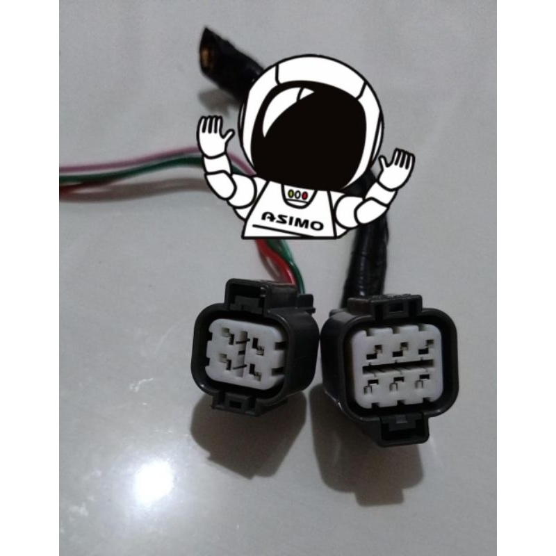 Jual soket pin 4 6 Original Toyota Lexus Camry Fortuner hilux Hiace ...