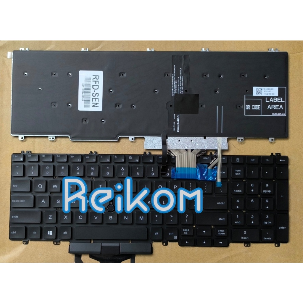 Jual Keyboard Dell Latitude 5510 5511 5500 5501 5510 5511 Precision ...