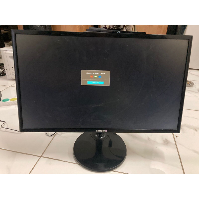 Jual Monitor led samsung 24inch S24F350FHE wide 1920x1080+HDMI monitor ...