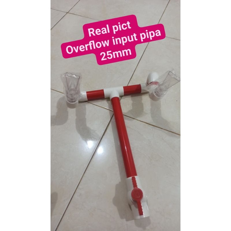 Jual Overflow Intlet aquarium pipa 25mm | Shopee Indonesia