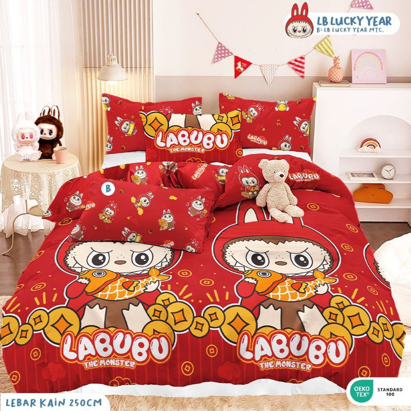 Jual VIRAL SPREI LABUBU DAN LOTSO KATUN PREMIUM | Shopee Indonesia