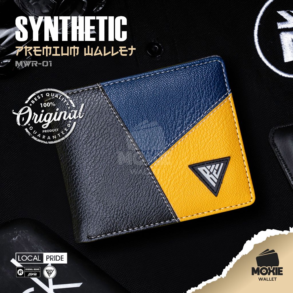 Jual Dompet Pria Cowok Laki Laki Cowo Synthetic Leather Wallet PU ...
