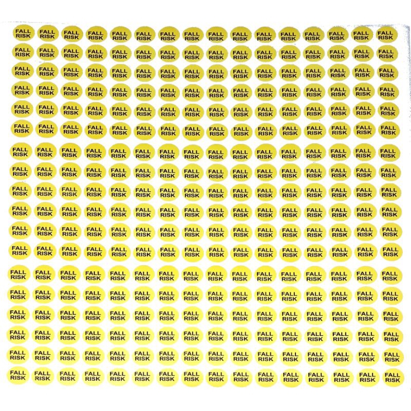 Jual Stiker Fall Risk Lingkaran Ukuran 1cm | Shopee Indonesia