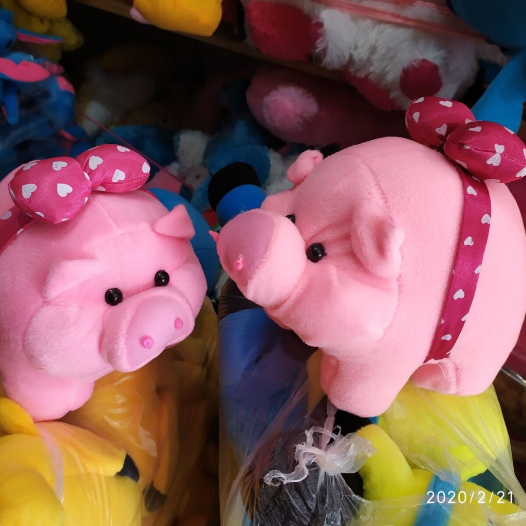 Jual VOS Boneka Babi Pita Besar Pig Mini 25cm Boneka Piglet Babi Mini ...