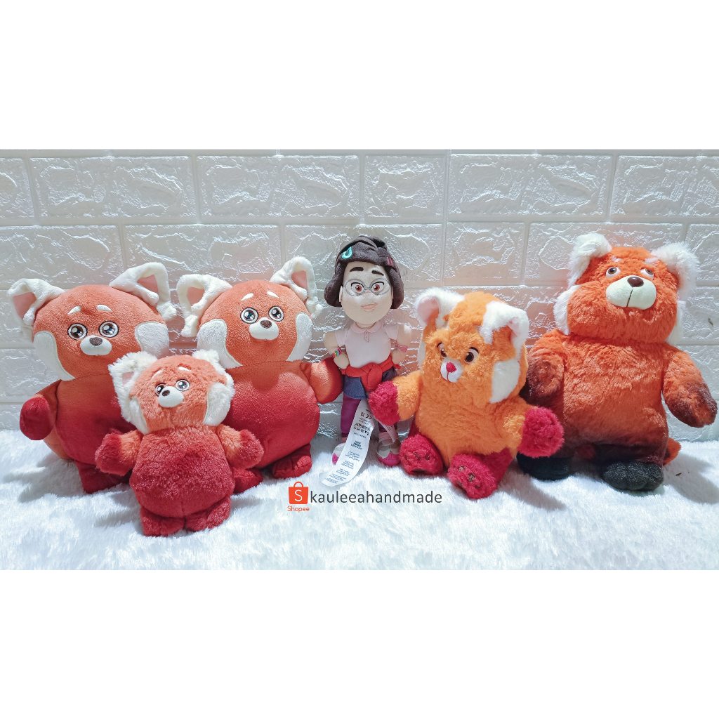 Jual Boneka Turning Red Panda Disney Movie | Shopee Indonesia