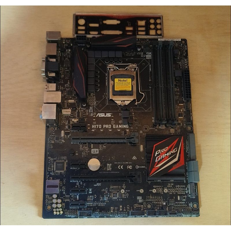 Jual MOBO/MOTHERBOAD ASUS H170 PRO GAMING, LGA''1151, NVME/M.2 SATA ...