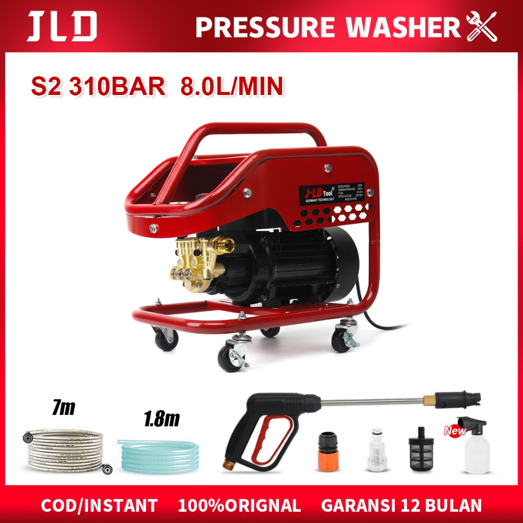Jual JLD Mesin Cuci Jet Cleaner Tekanan Tinggi Washer S2 Steam Tekanan ...
